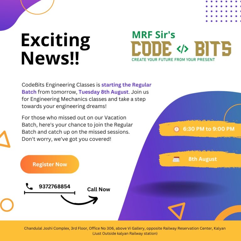 CODE BITS – Create Your Future From Your Present